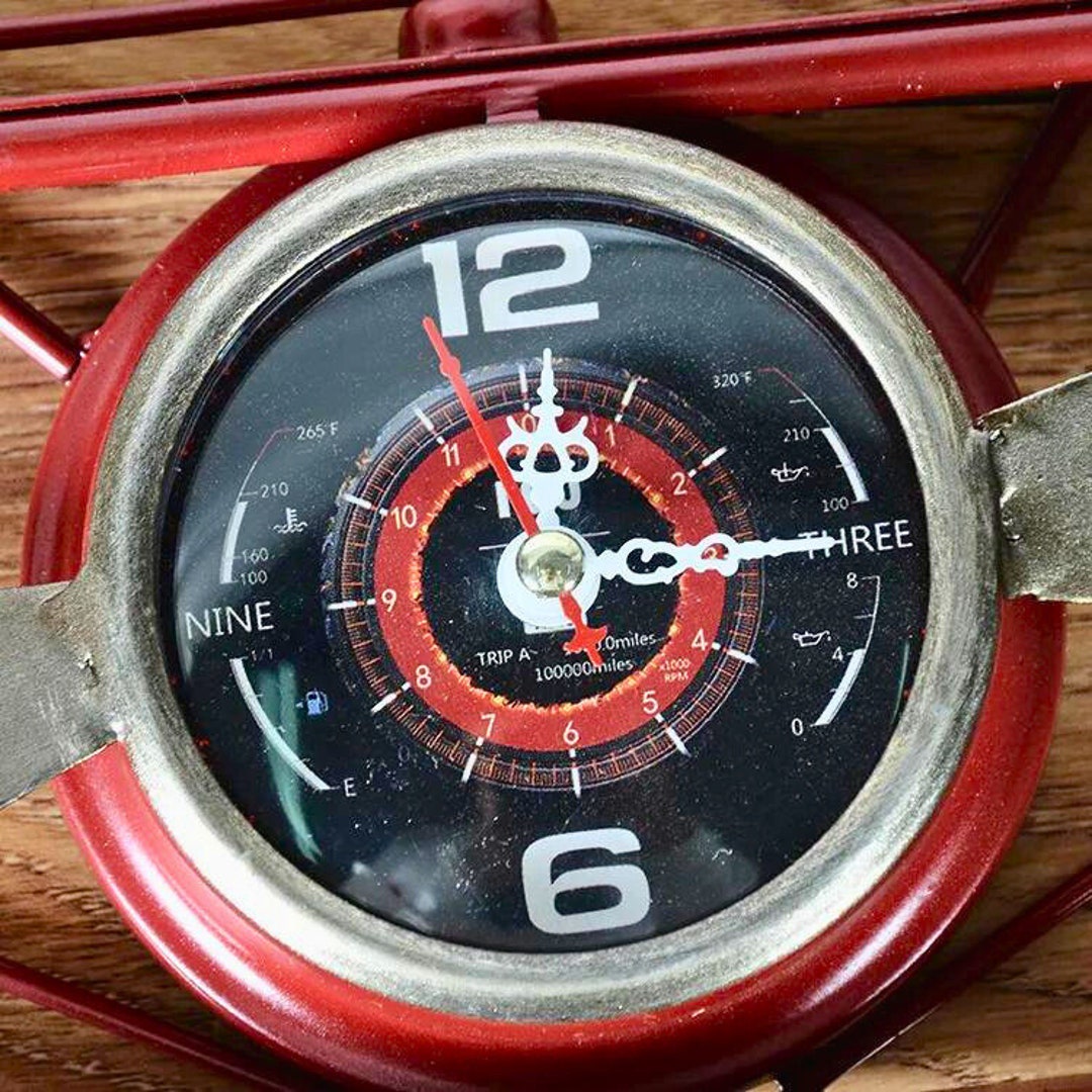 Vintage Metal Airplane Wall Clock Wrought Iron Airplane Wall - Etsy