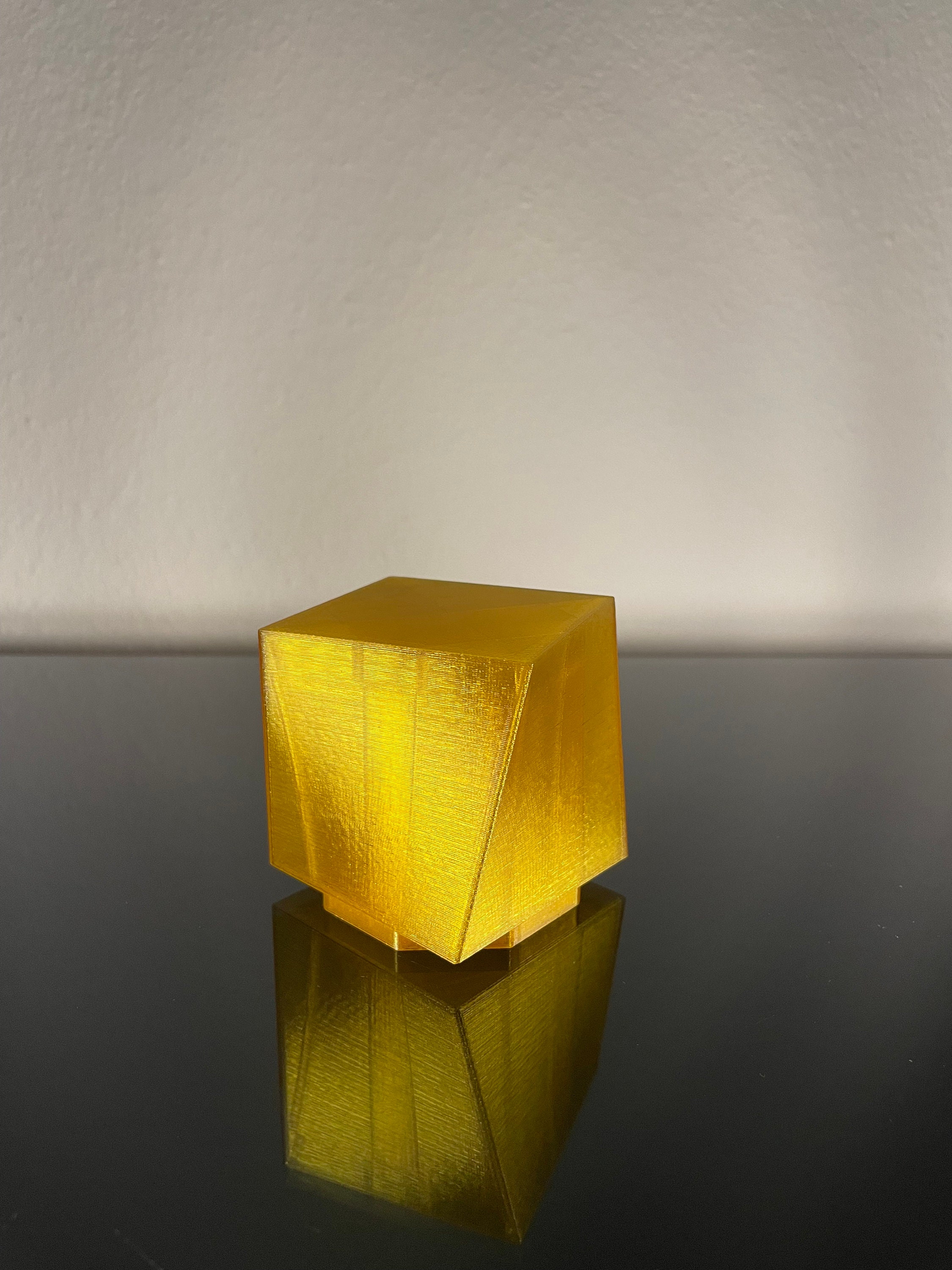 3D Printed Sculpture Helix Cube - Etsy