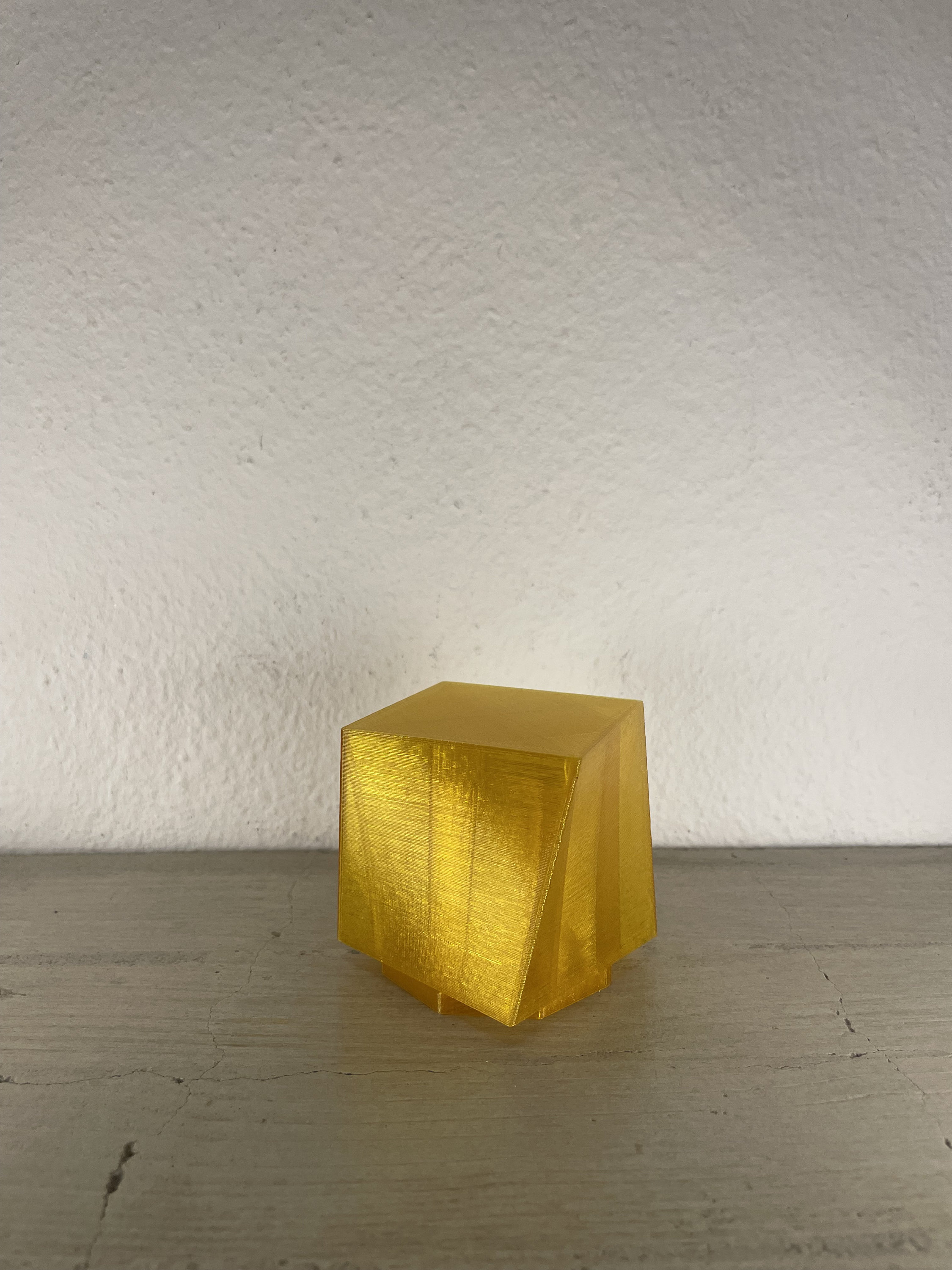 3D Printed Sculpture Helix Cube - Etsy