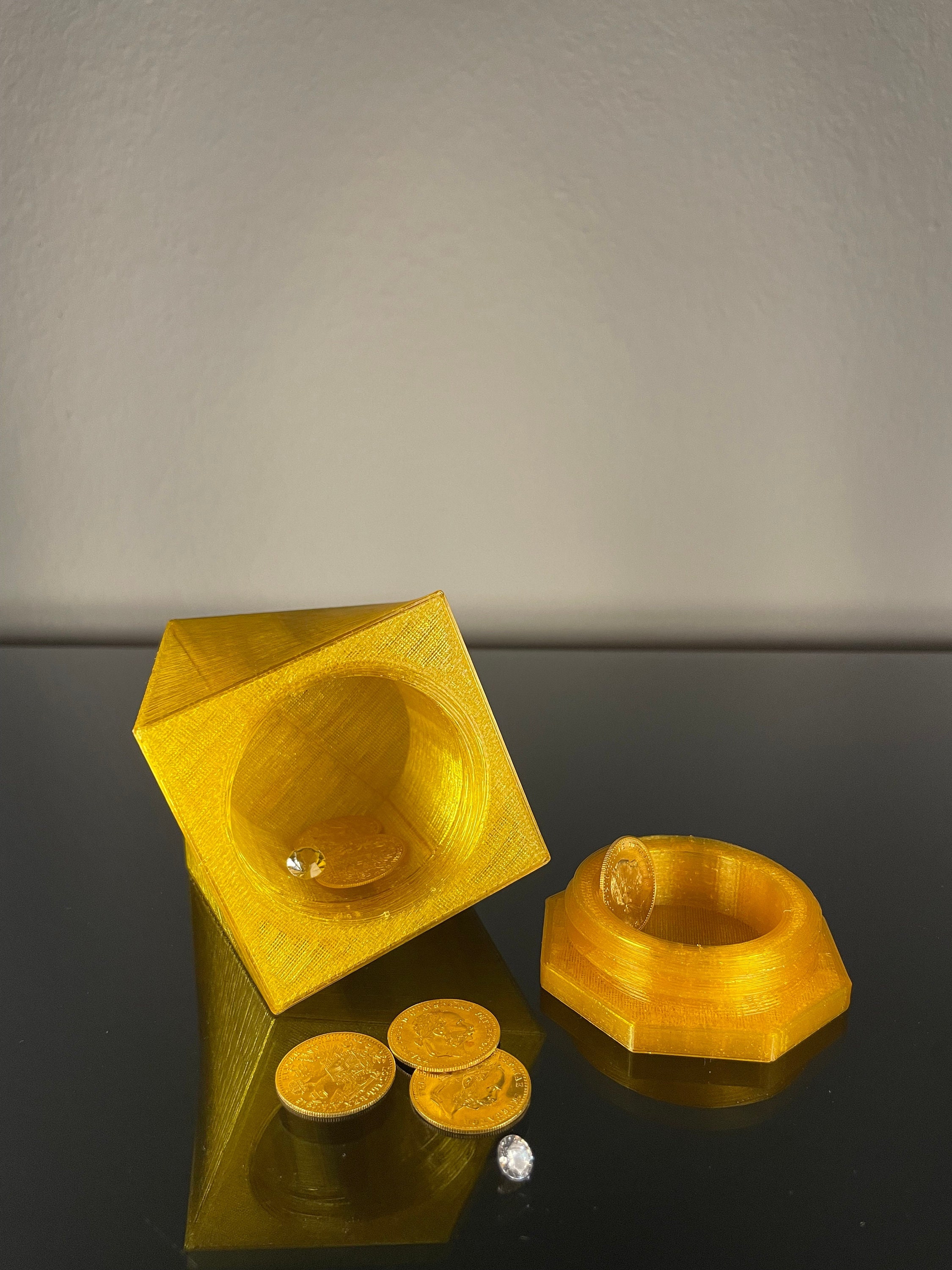 3D Printed Sculpture Helix Cube - Etsy