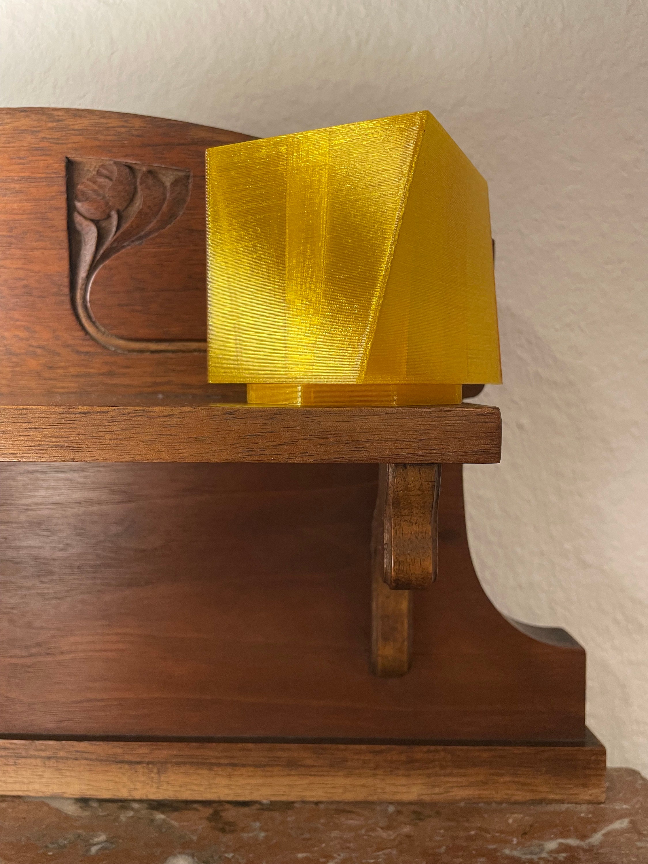 3D Printed Sculpture Helix Cube - Etsy