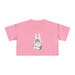 Mofusand X Miffy Crop Top, T-shirt - Etsy