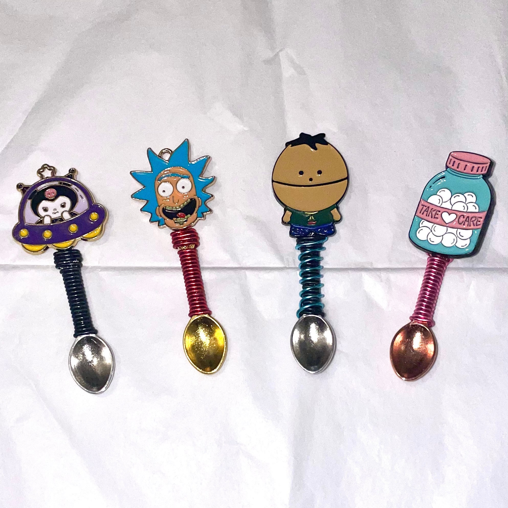 Custom Super Cute Medium Spoons for Condiments, Glitter, Mica Powder ...