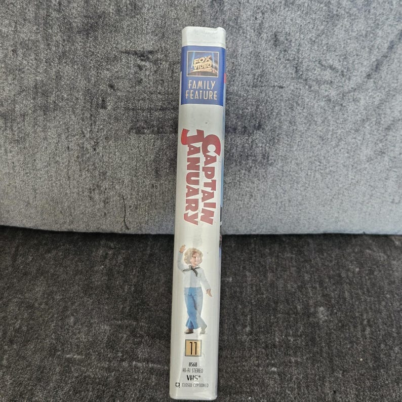 Captain January Shirley Temple VHS Clamshell 20th Century Fox - Etsy