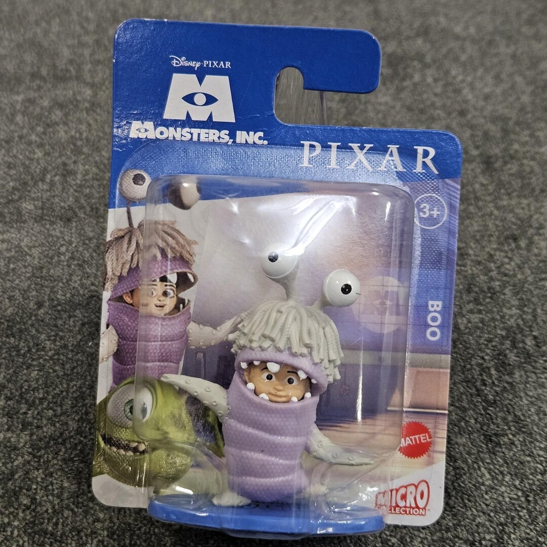 NEW Boo From Monsters, Inc. Disney Pixar Mattel Micro Collection Ages 3 ...