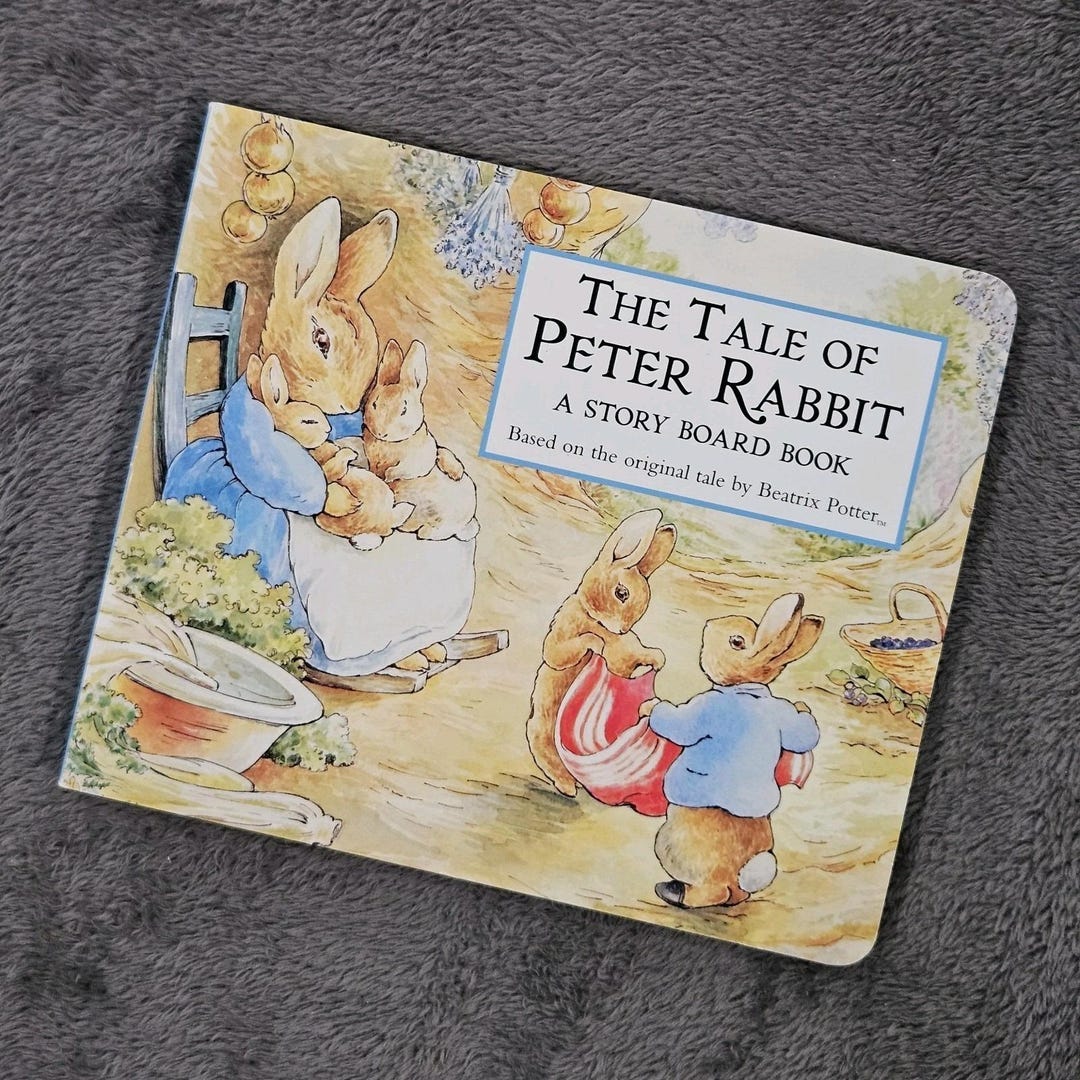 Peter Rabbit: the Tale of Peter Rabbit Story Board Book by Beatrix ...