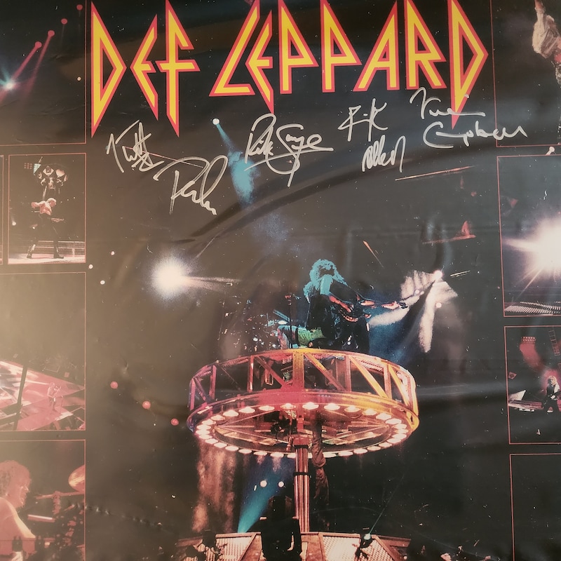 Def Leppard Signed - Etsy