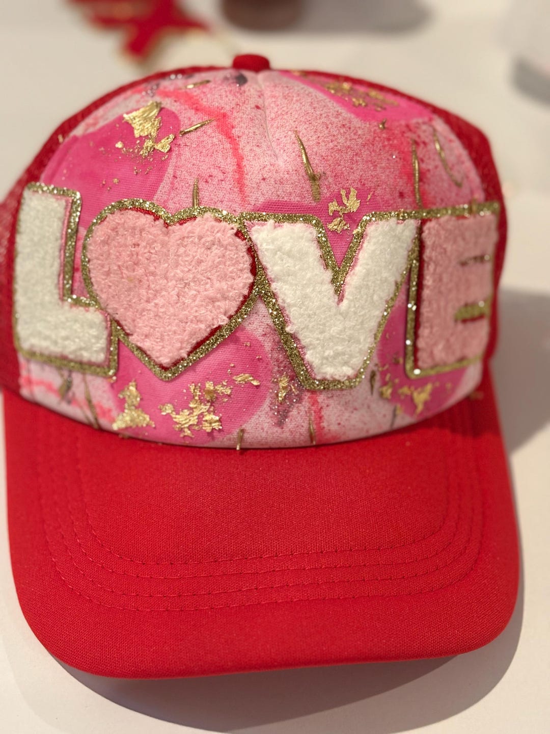 Valentines Day Trucker Hat - Etsy