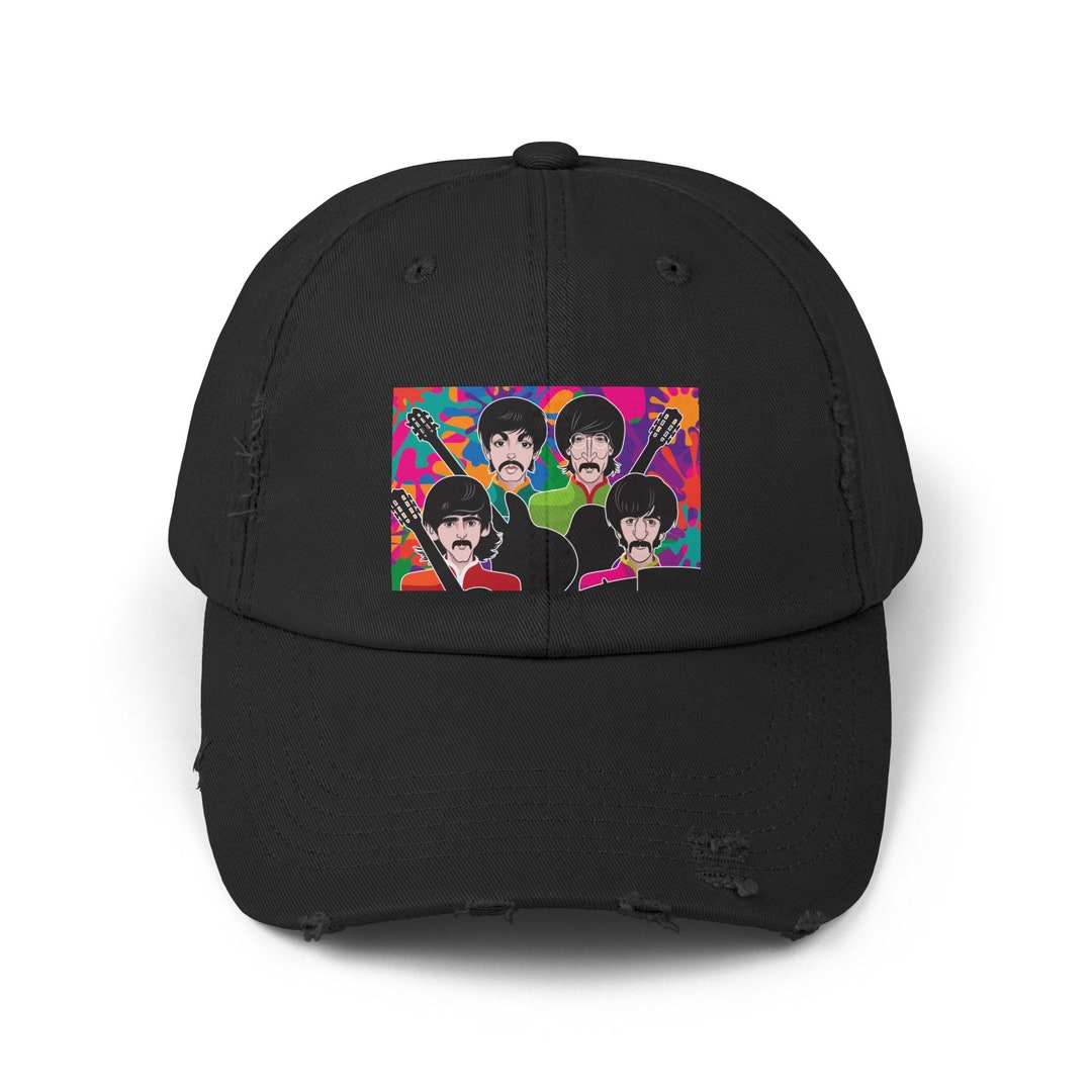 The Beatles Graphic Baseball Cap Hat Original Design - Etsy