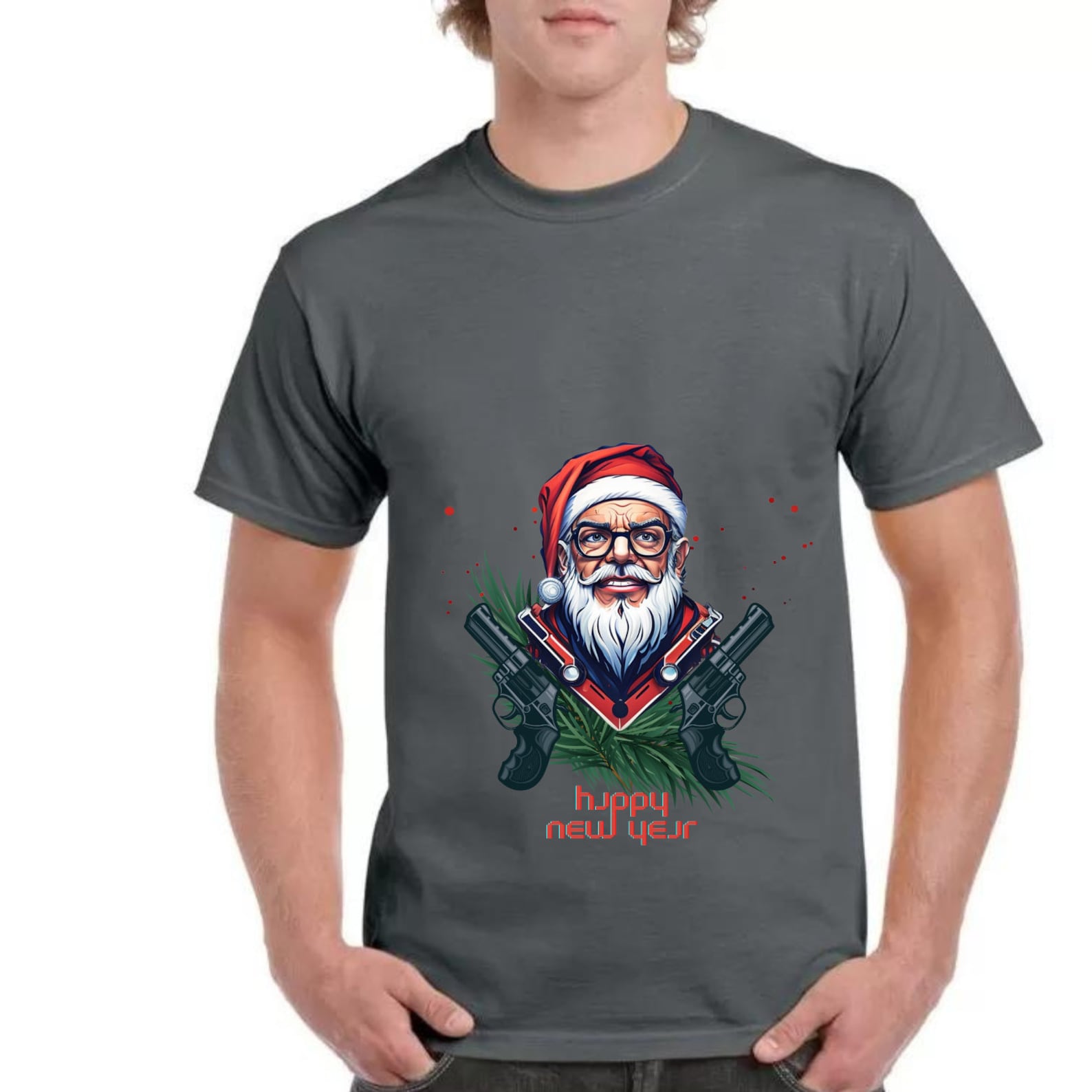 Gangster Santa PNG Art Santa PNG Design T-shirt. - Etsy