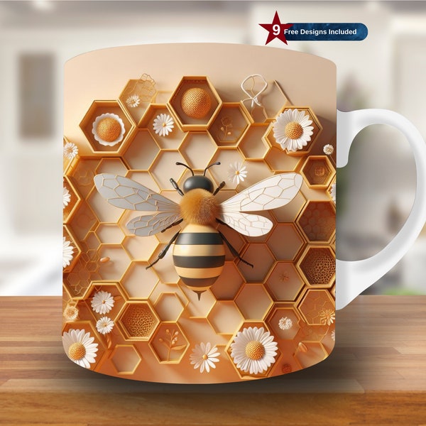 Honeycomb Mug - Etsy