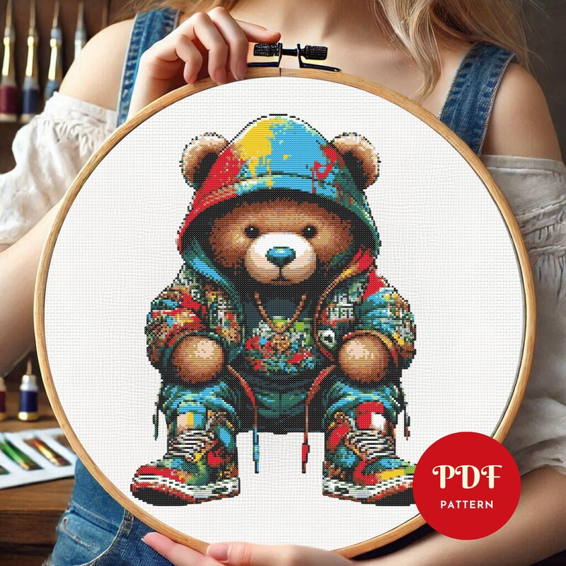 Hip Hop Cross Stitch - Etsy