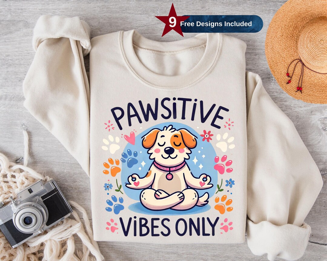 Pawsitive Vibes Only Png, Funny Png, Positive Vibes Only Png,trendy Png ...