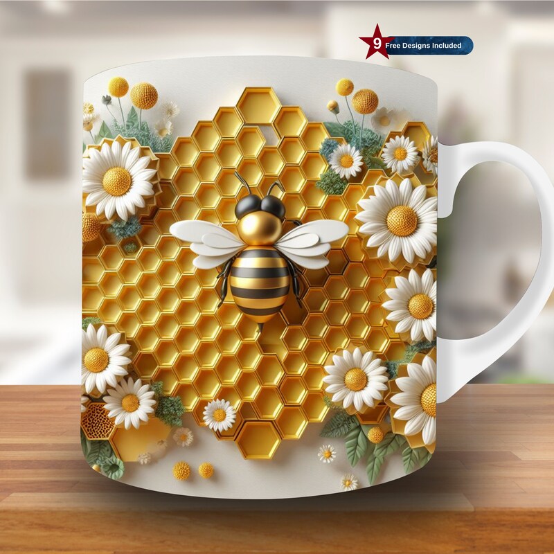 Bee Mug - Etsy