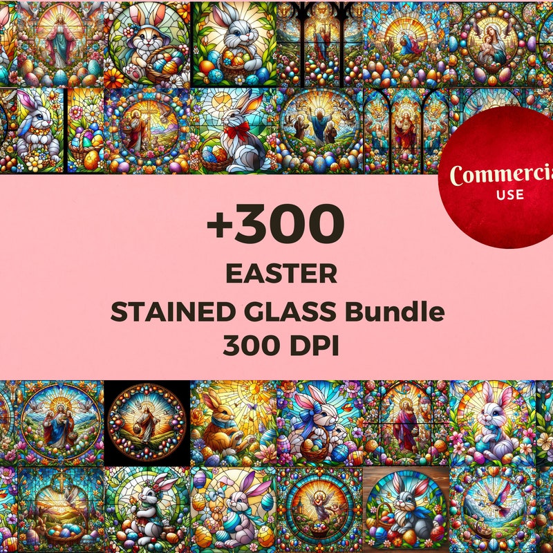 Easter Stained Glass Patterns - Etsy