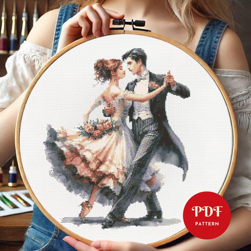 Dancer Cross Stitch - Etsy