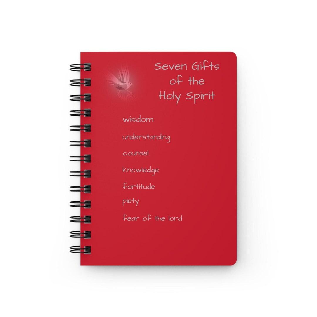 Notebook Gift, Seven Gifts of the Holy Spirit: A Reflective Notebook ...