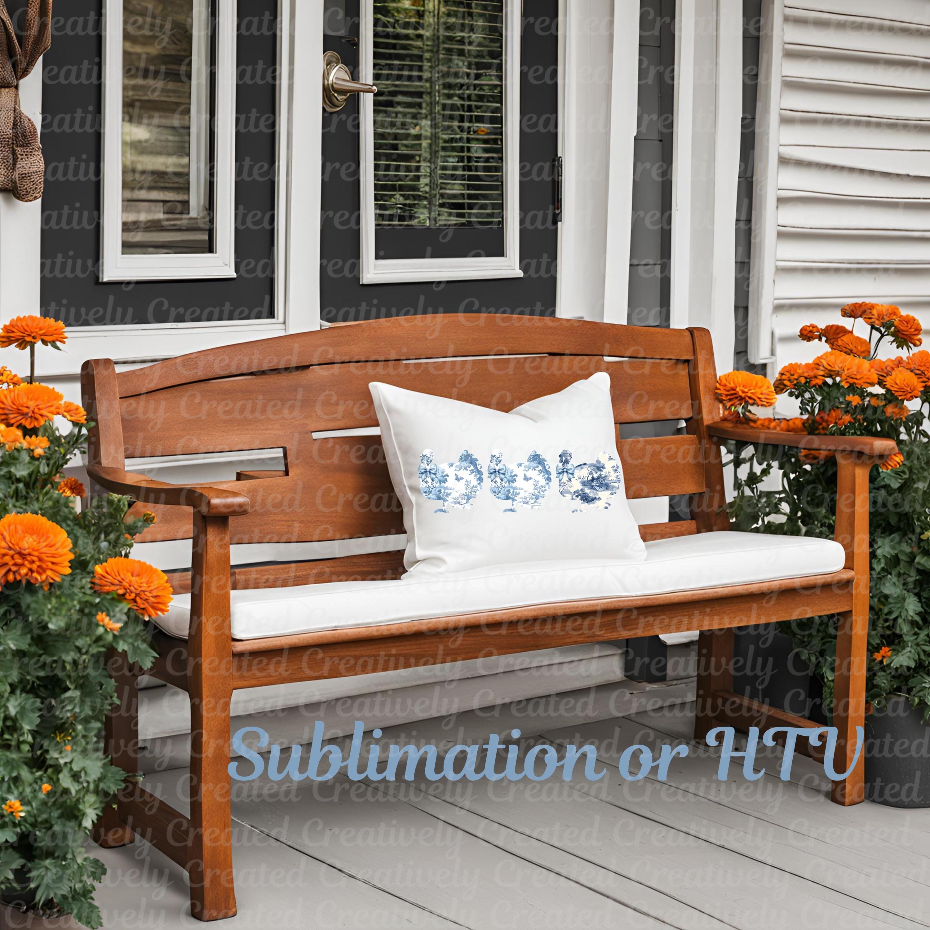 Beautiful Trio of Blue and White Chinoiserie Turkeys, Thanksgiving ...