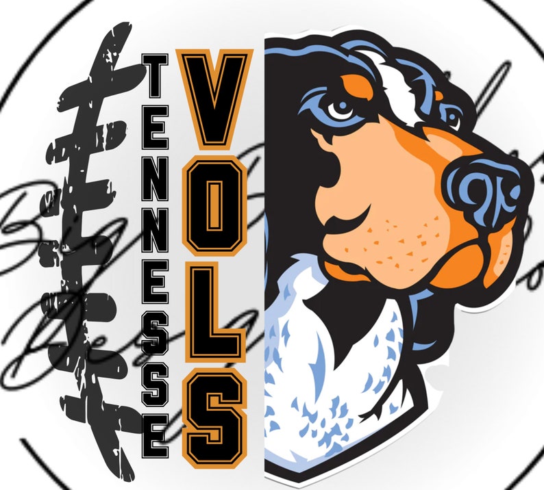Tennessee Vols Smokey PNG - Etsy