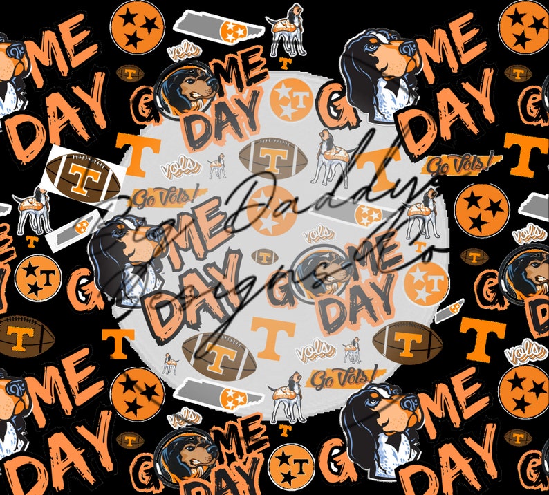 Tennessee Vols Game Day Skinny Tumbler Designs - Etsy