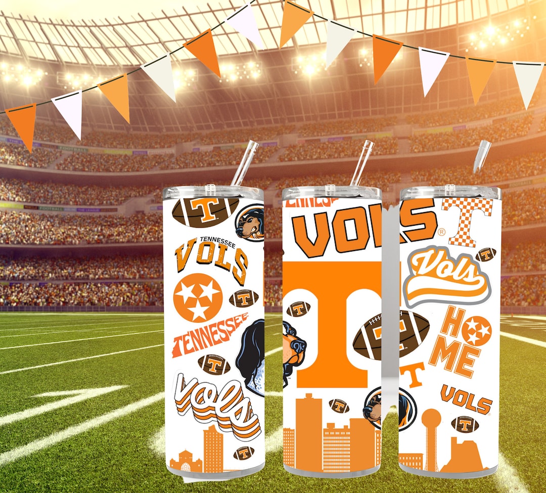 Tennessee Vols Skinny Tumbler Designs - Etsy