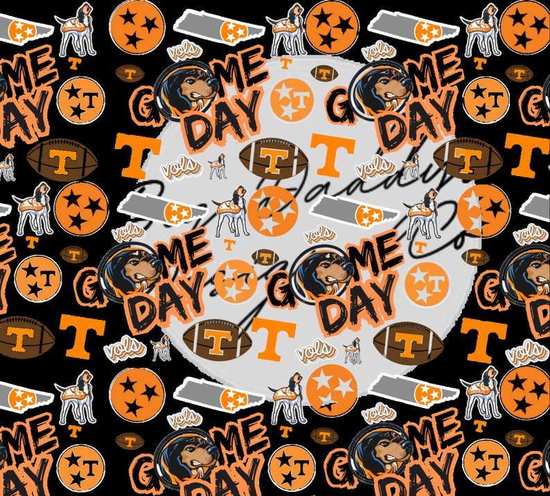 Tennessee Vols Game Day Skinny Tumbler Designs - Etsy