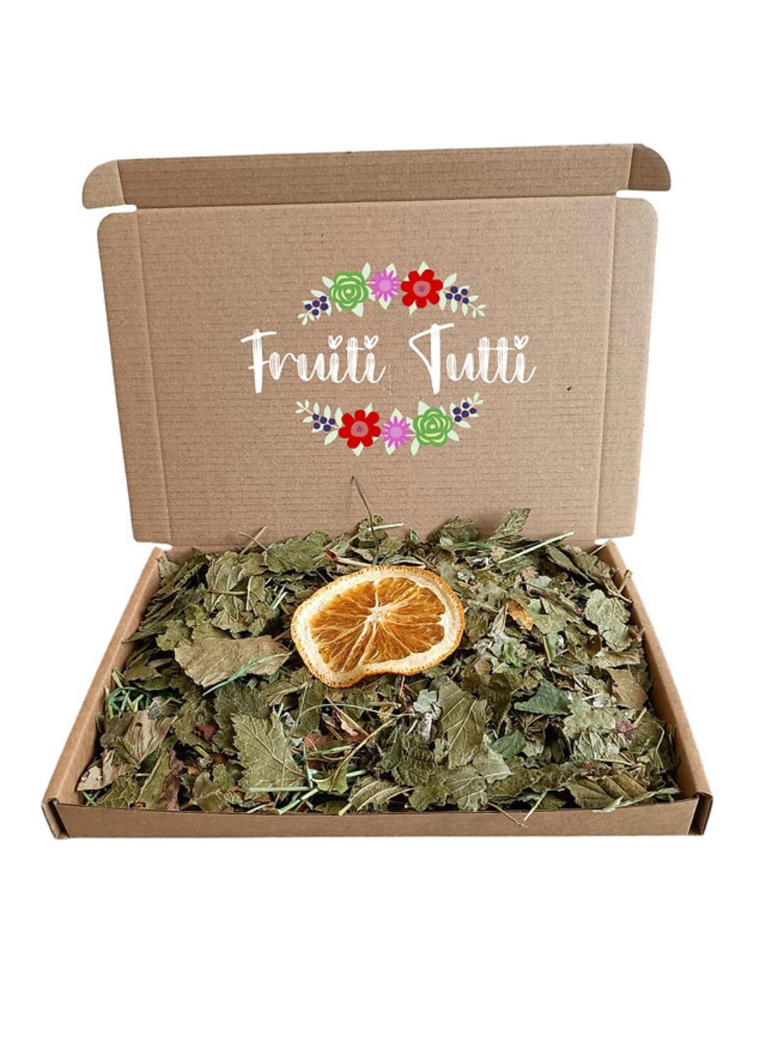 Tutti Fruiti Forage Box. Dried Forage for Rabbits. Mixed Forage Leaves ...