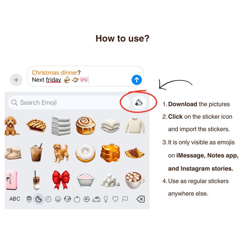 Ios 18 Emoji Sticker Pack, 120 Beige Aesthetic iPhone Emojis, Apple ...