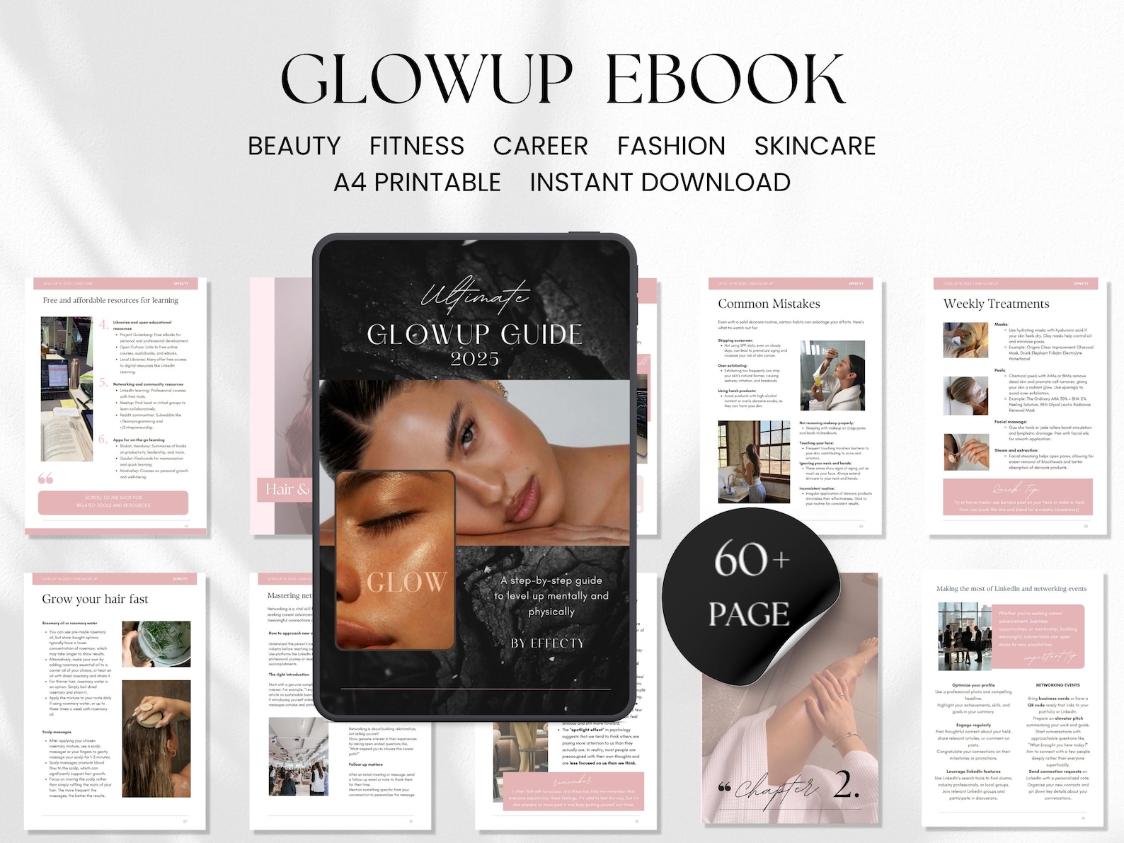 Glow-up Guide Ultimate Glowup Ebook for Building Confidence Self-care ...