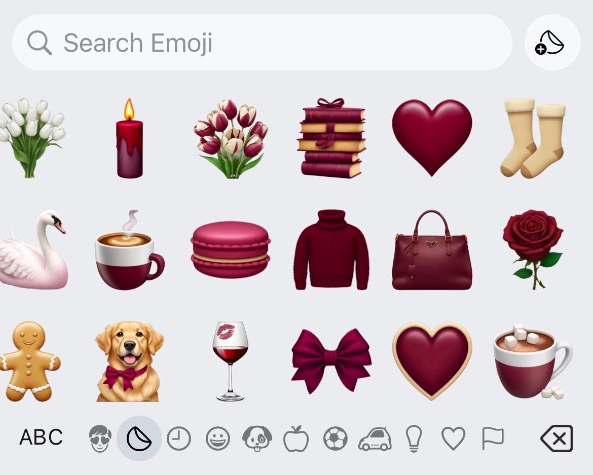 Ios 18 Aesthetic Emoji Sticker Pack Mega Bundle Emoji Pack Aesthetic ...