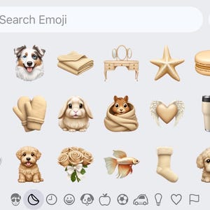 Ios 18 Aesthetic Emoji Sticker Pack Mega Bundle Emoji Pack Aesthetic ...