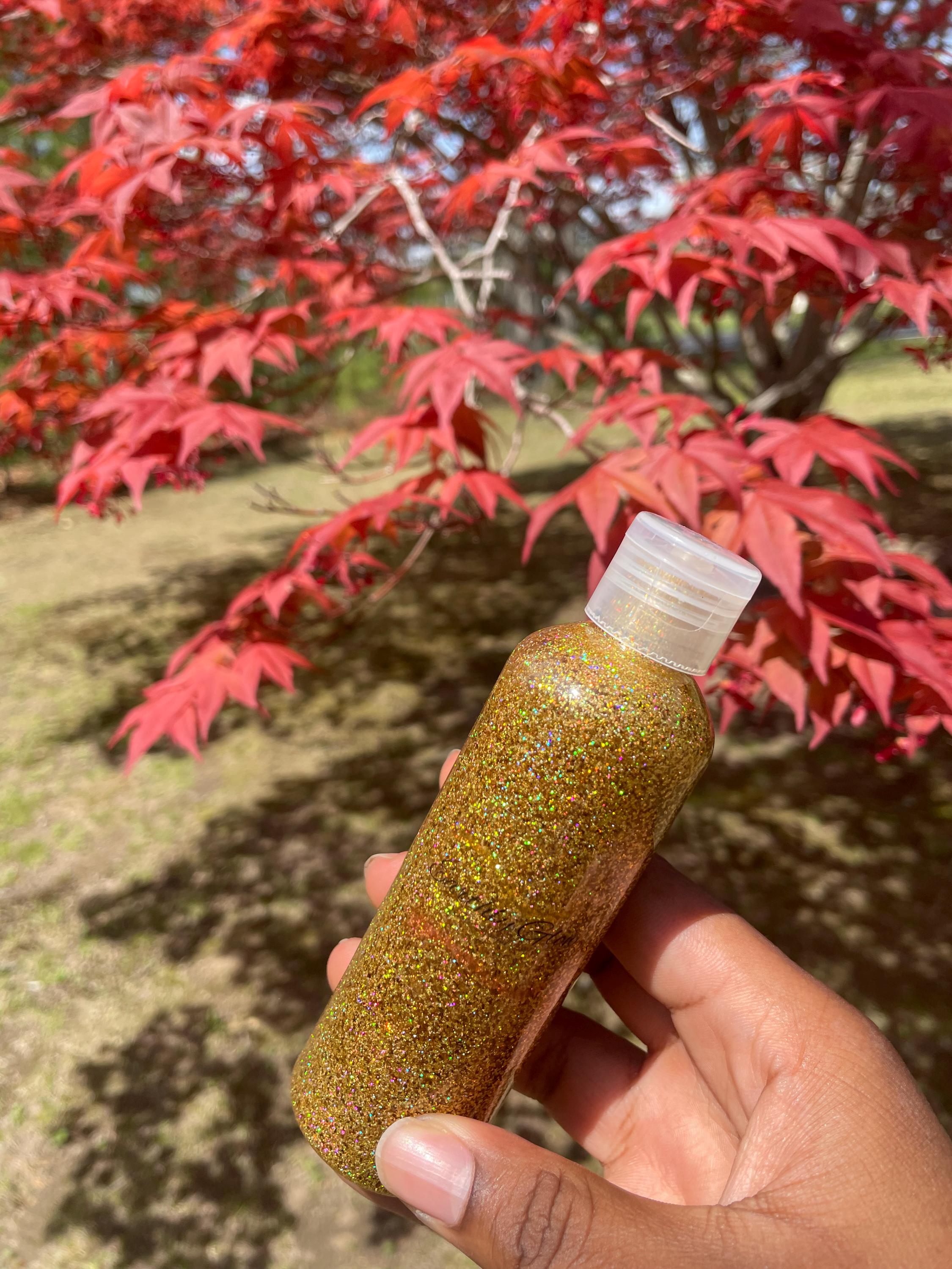 Scented, Moisturizing, Body Glitter and Shimmer Oil Super Glittery - Etsy