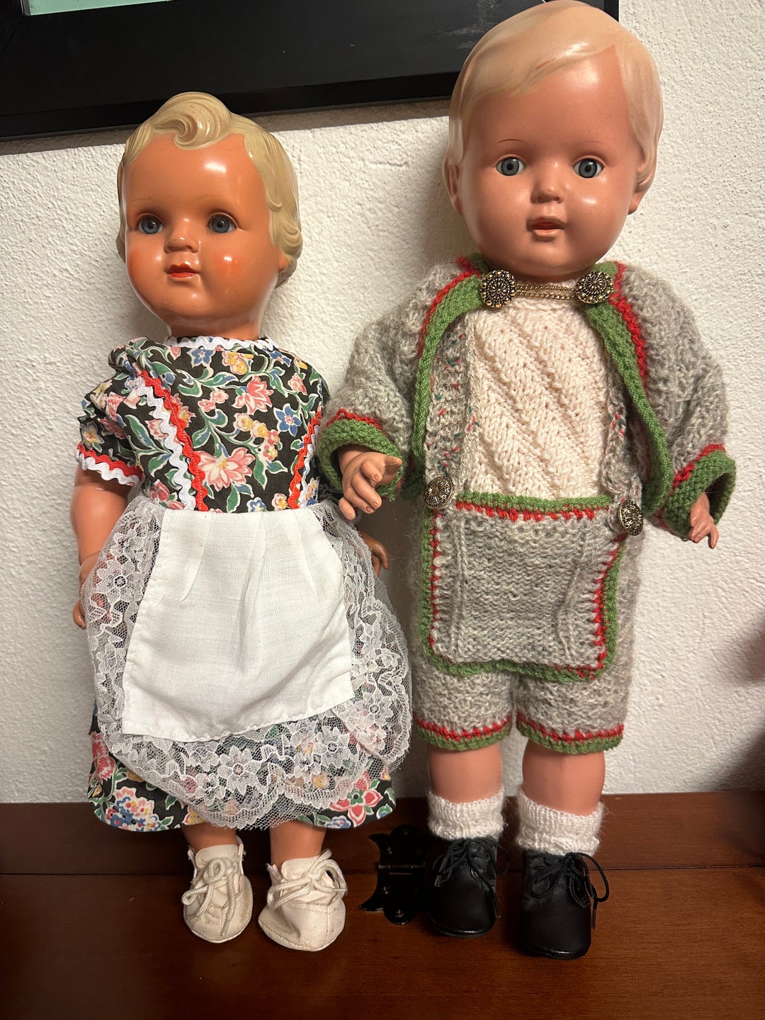 Minerva Collector's Doll No. 9 and Schildkröt Doll Hans 46 49 - Etsy