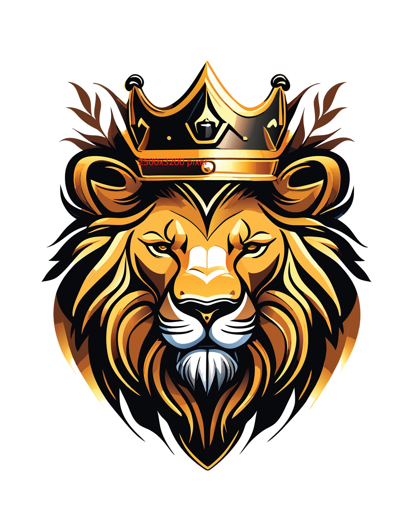 Lion Png File, Colorful Lion, Lion Paw, King of the Jungle, Lion Crown ...