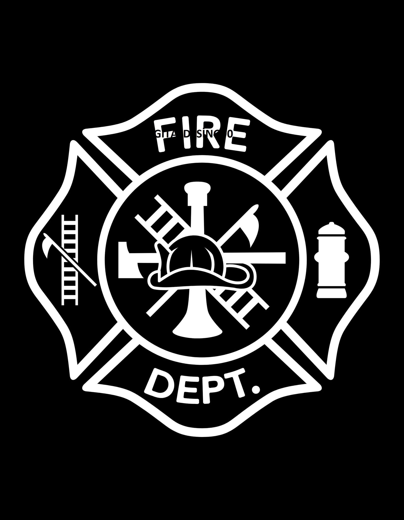 Fire Department Png,fire Dept Png Maltese Cross Png,firefighter Png ...