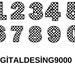 Checkered Numbers 10 Svg 10 Png File,racing Numbers Svg,numbers Svg ...
