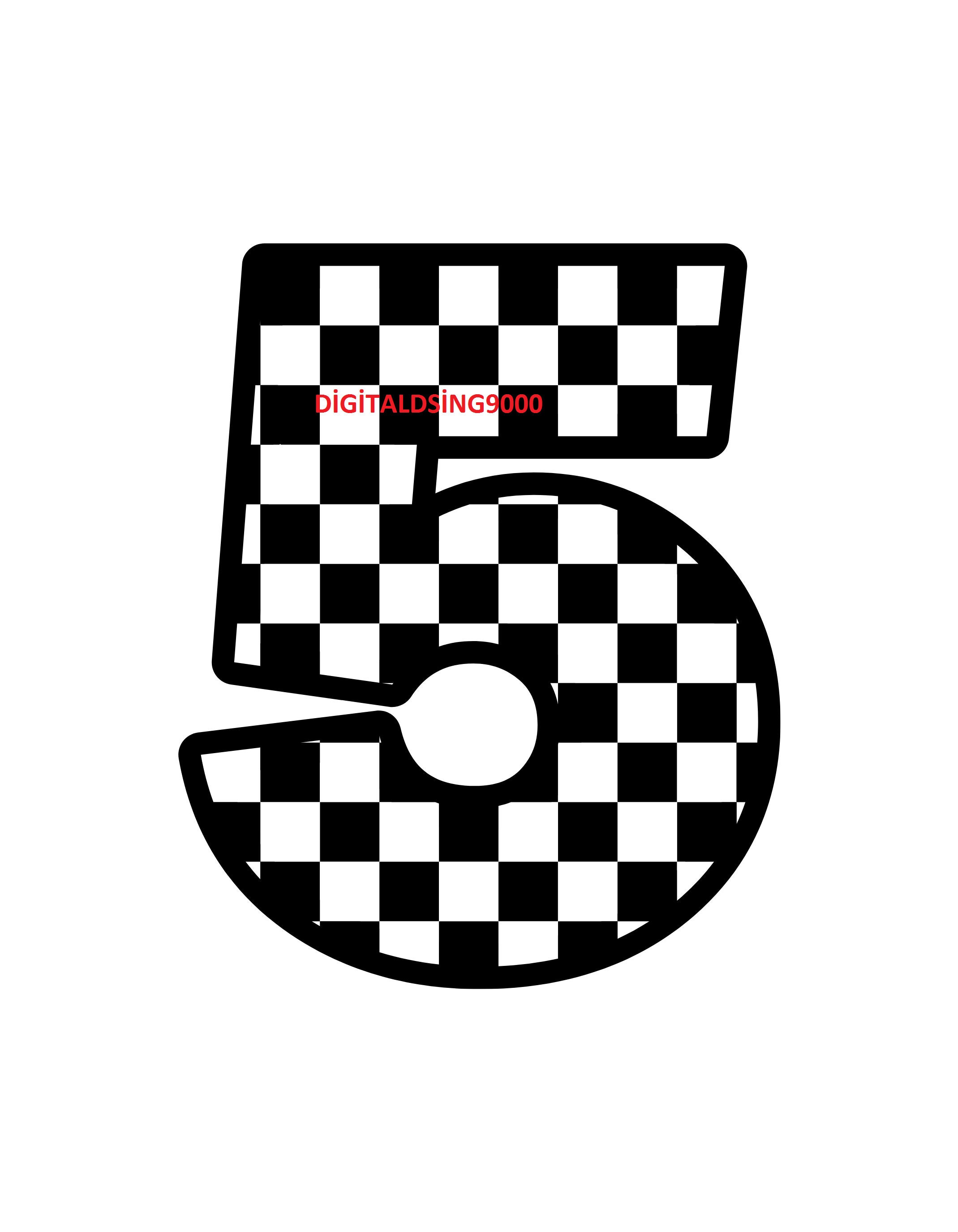 Checkered Numbers 10 Svg 10 Png File,racing Numbers Svg,numbers Svg ...