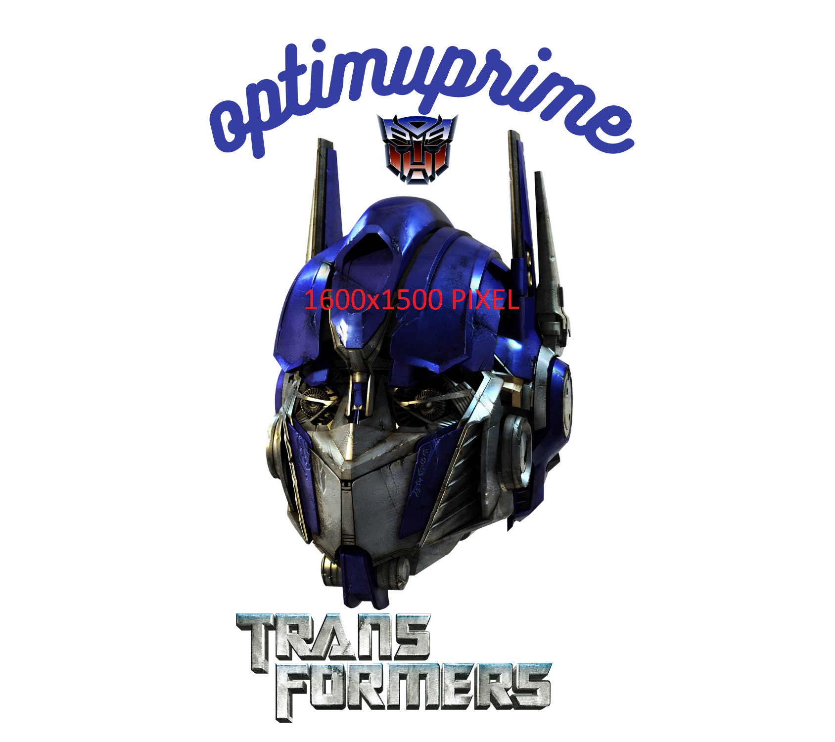 Optimus Prime Head Optimus Prime Head Transformers One New Movie