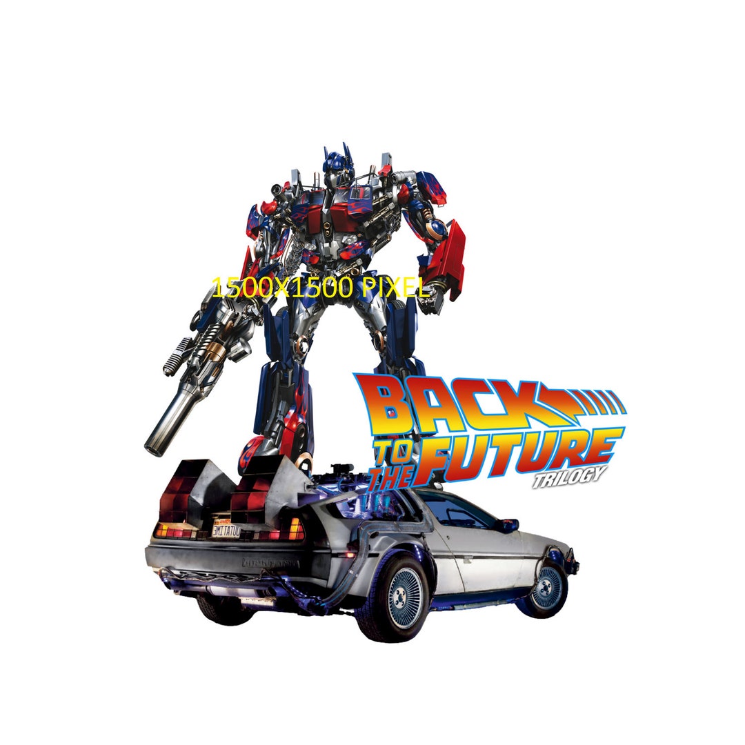 Optimus Prime Png,back to the Future Car,time Machine,retro Back to the ...
