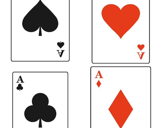Playing Cards 4 Png,poker Playing Cards Red Heart,black Heart,costume ...