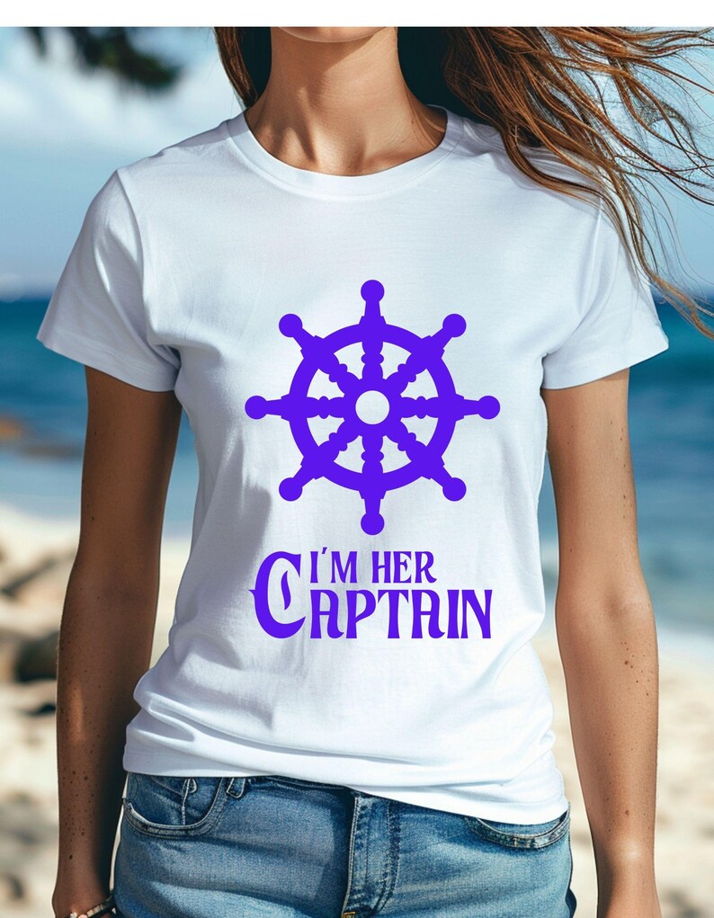 I'm Her Captain I'm His Anchor Svg, Matching Couples Svg, Nautical ...