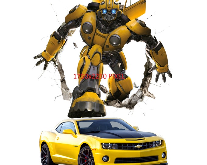 Bumblebee Yellow Car, Transformers Png, Autobot Construction ...