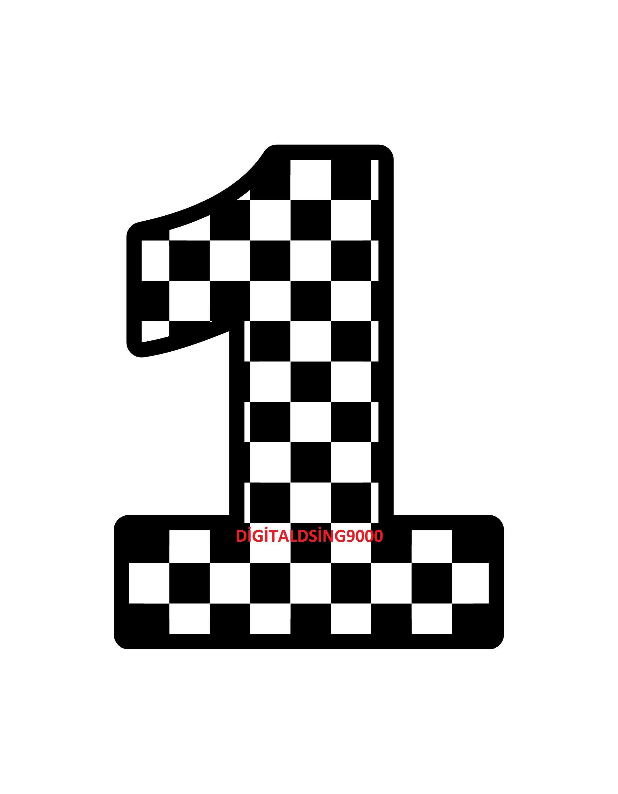 Checkered Numbers 10 Svg 10 Png File,racing Numbers Svg,numbers Svg ...