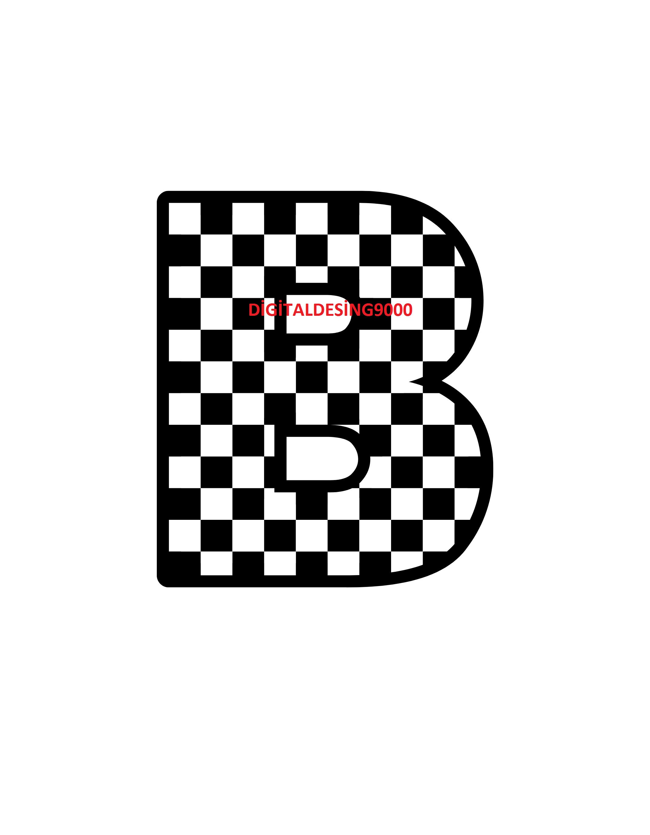 Racing Checkered Alphabet and Numbers Svg Png Bundle,checkered Letters ...