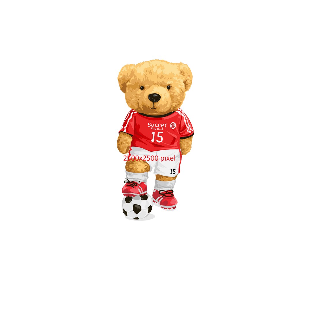 Teddy Bear Png,teddy Bear Png,digital Download,teddy Bear Football ...