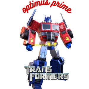 Optimus Prime 4 Png,robot Leader,robot King,digital Download,digital ...