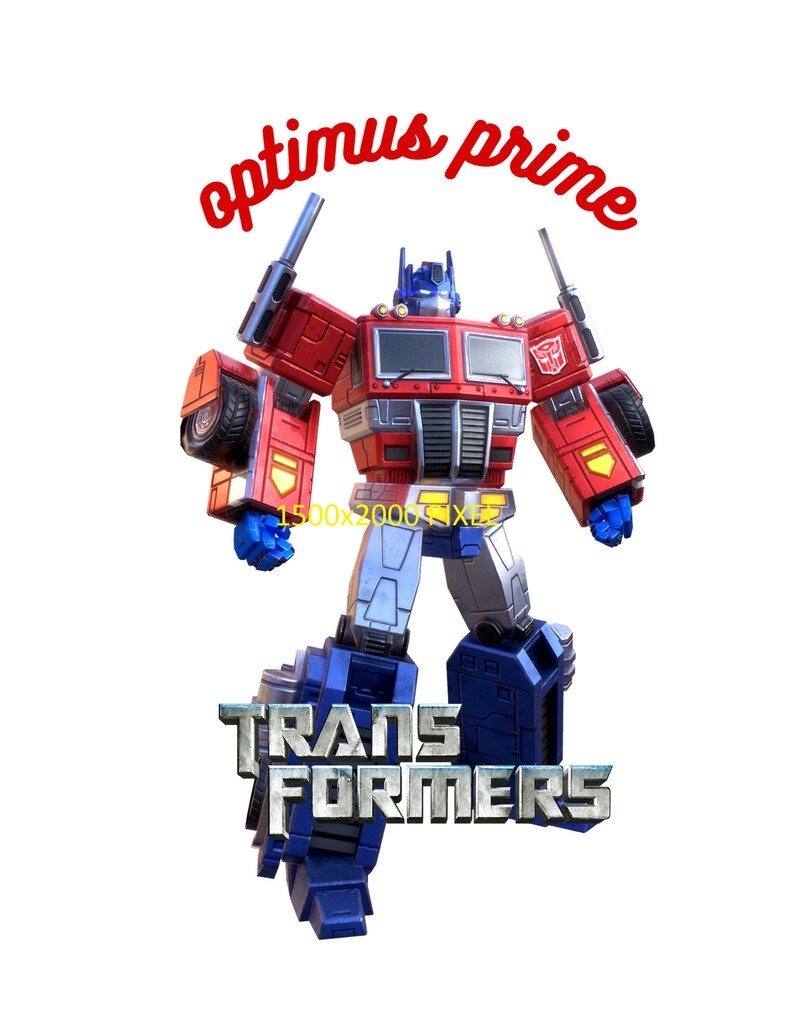 Optimus Prime 4 Png,robot Leader,robot King,digital Download,digital ...