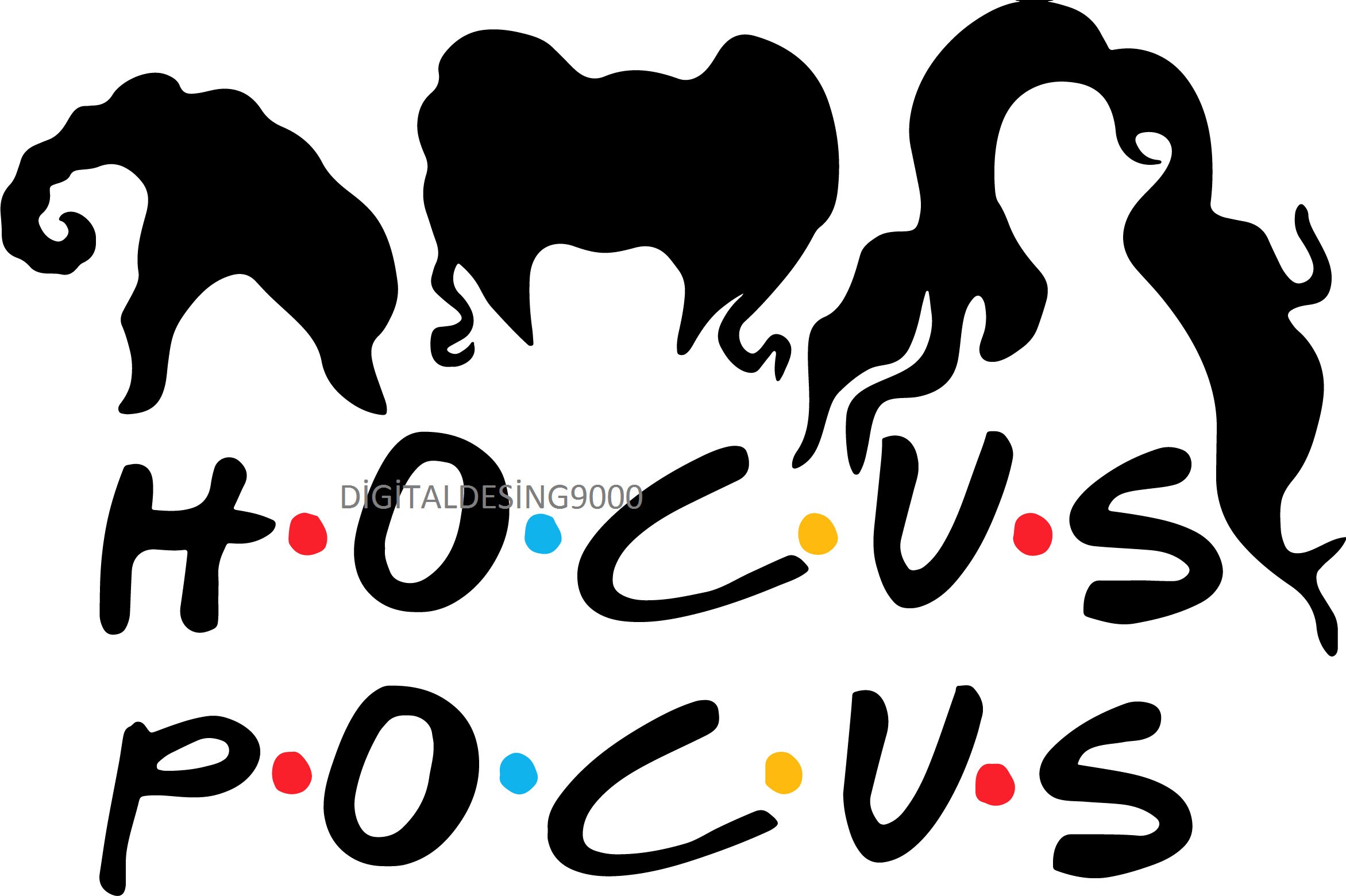 Hocus Pocus Friendssvg Pnghalloween Svg Cut - Etsy