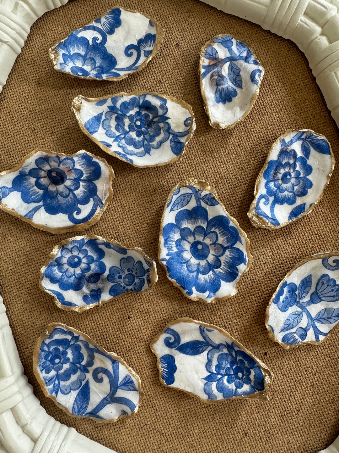 Decorative Oyster Shells - Etsy