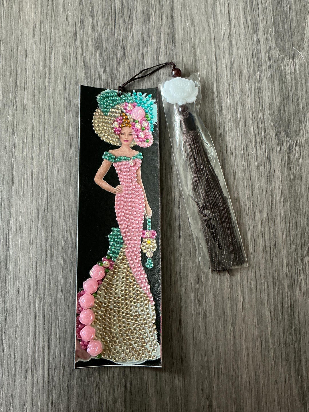 Victorian Dress Lady Bookmark - Etsy